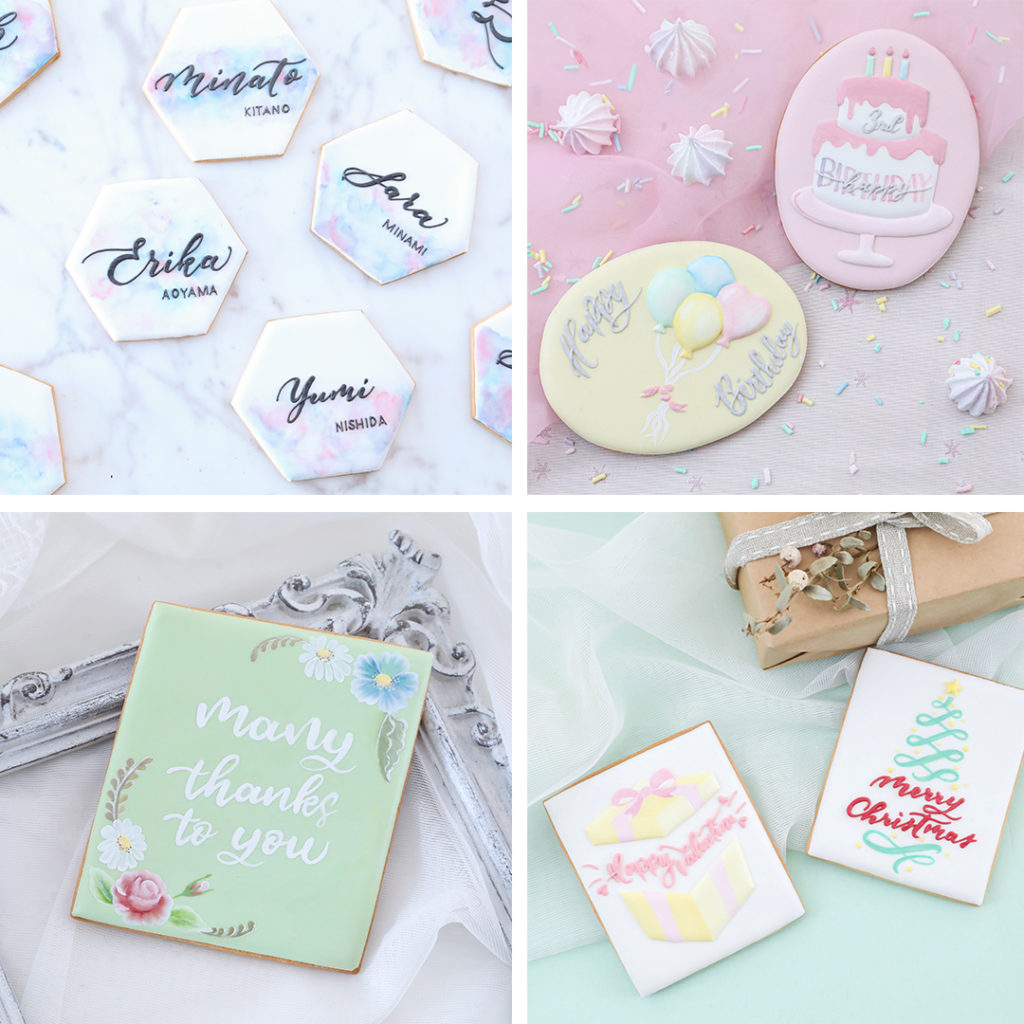 Calligraphy Icing® Cookie Instructor Course | 日本salonaise烘焙協會—香港本部